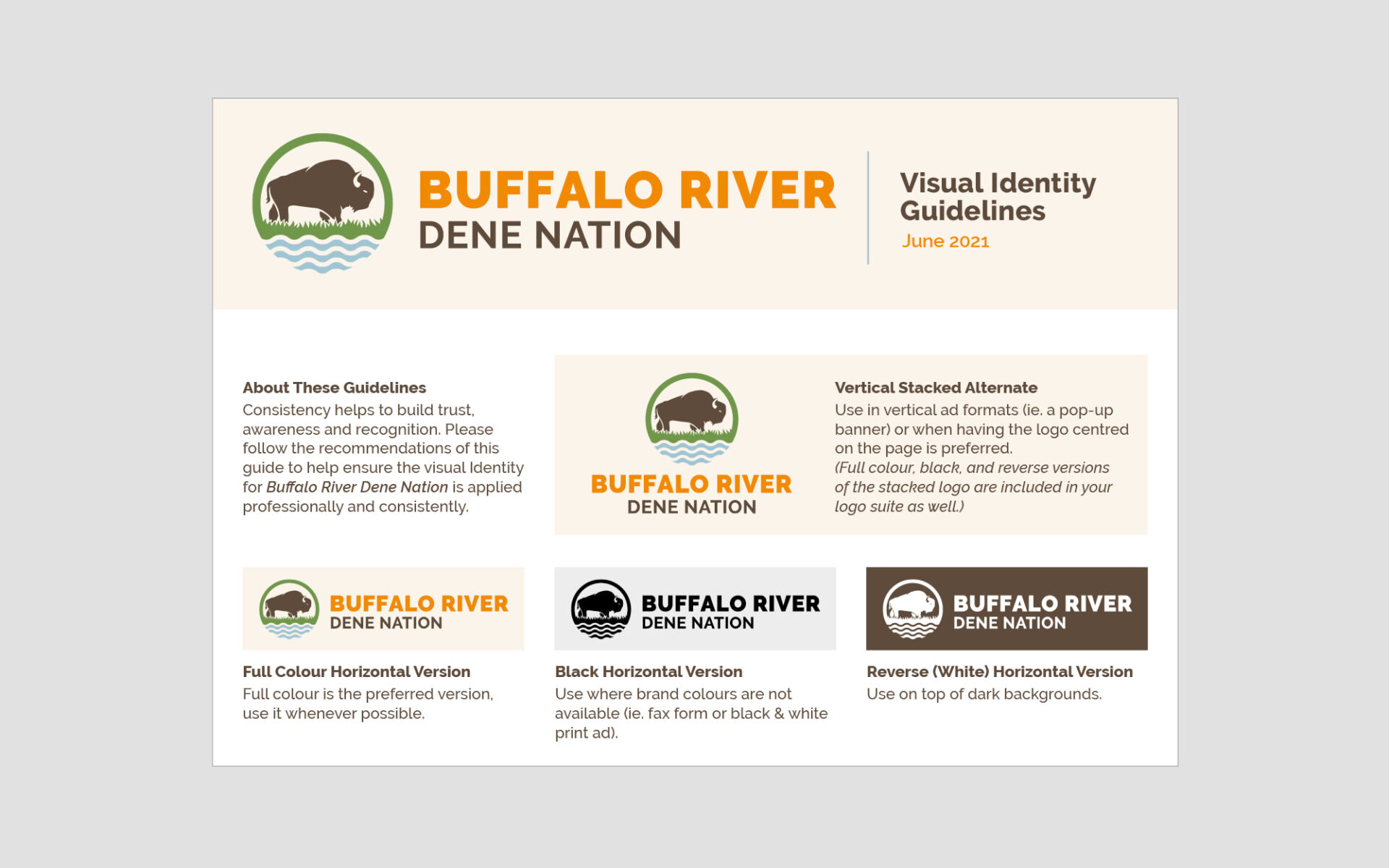 Buffalo River Dene Nation Community Website - Creative Fire